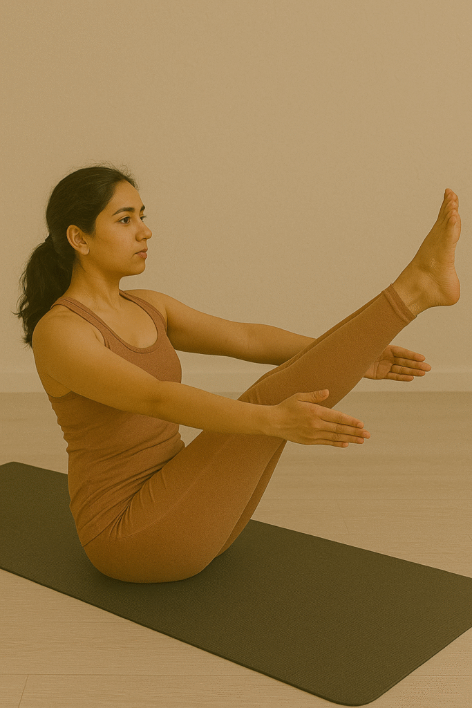 Boat pose - Naukasana - ATTUNE TO YOGA