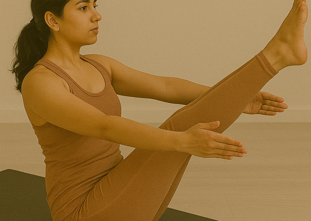 Boat pose - Naukasana - ATTUNE TO YOGA